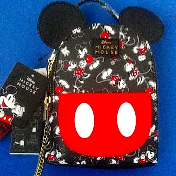 Disney Mickey Mouse | Bags | Disney Mickey Mouse Mini Crossbody Bag ...